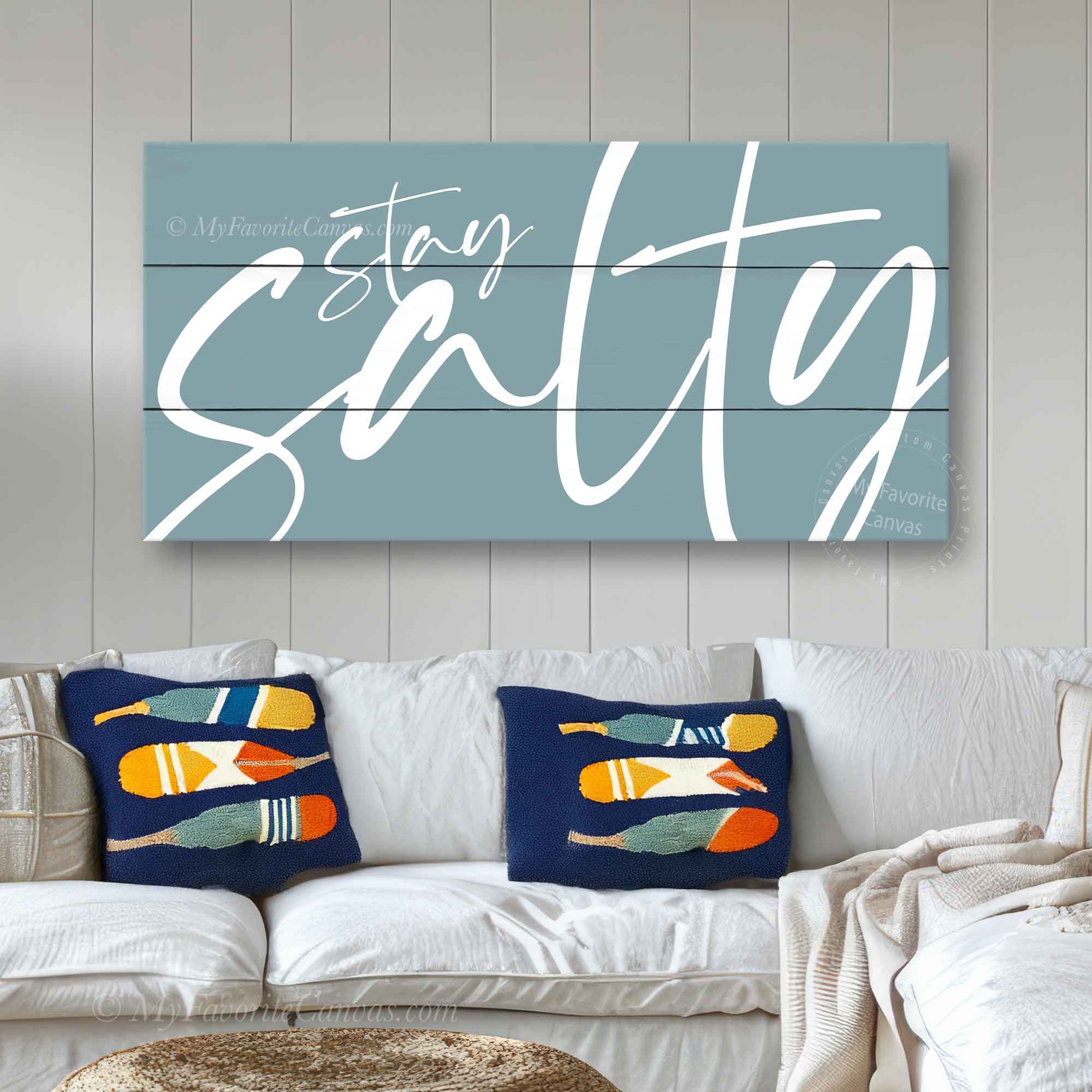 Stay Salty Sign v3 – My Favorite Canvas