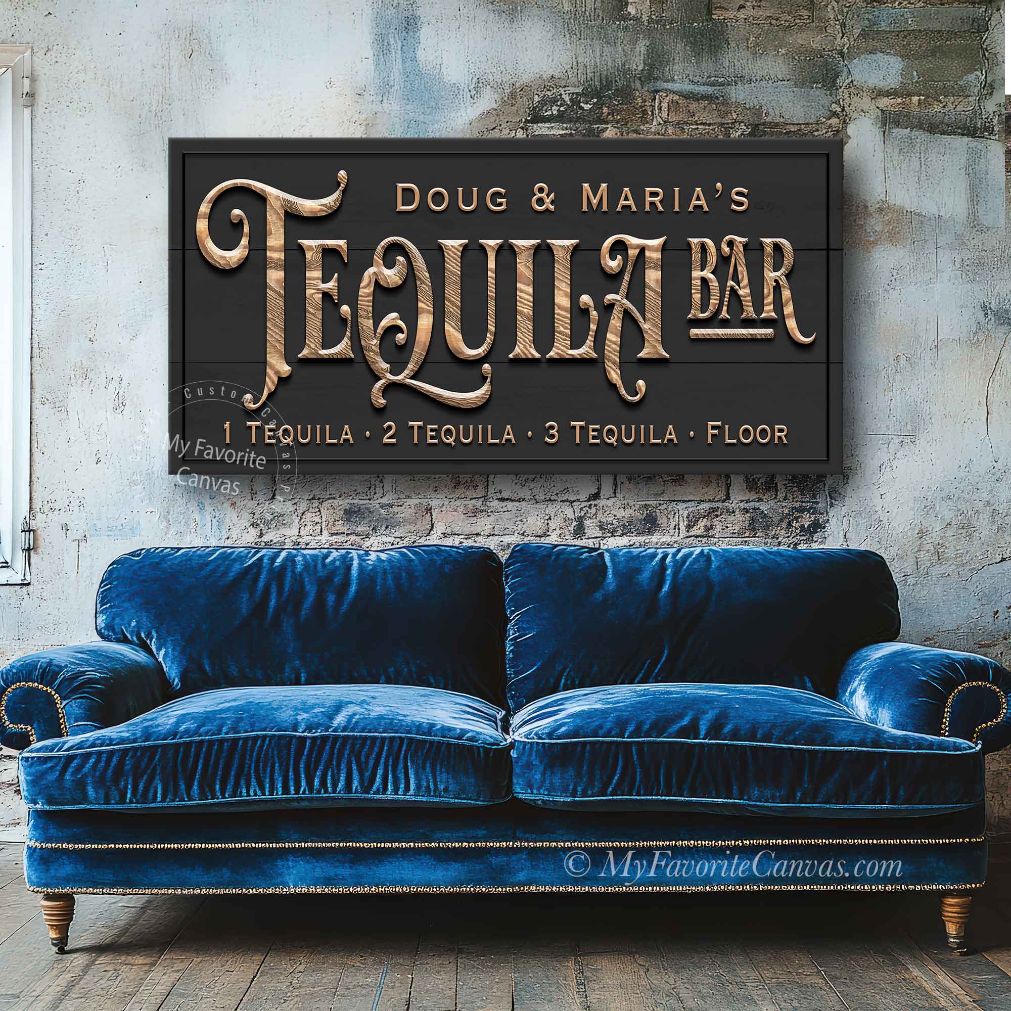 Tequila Bar Sign – My Favorite Canvas
